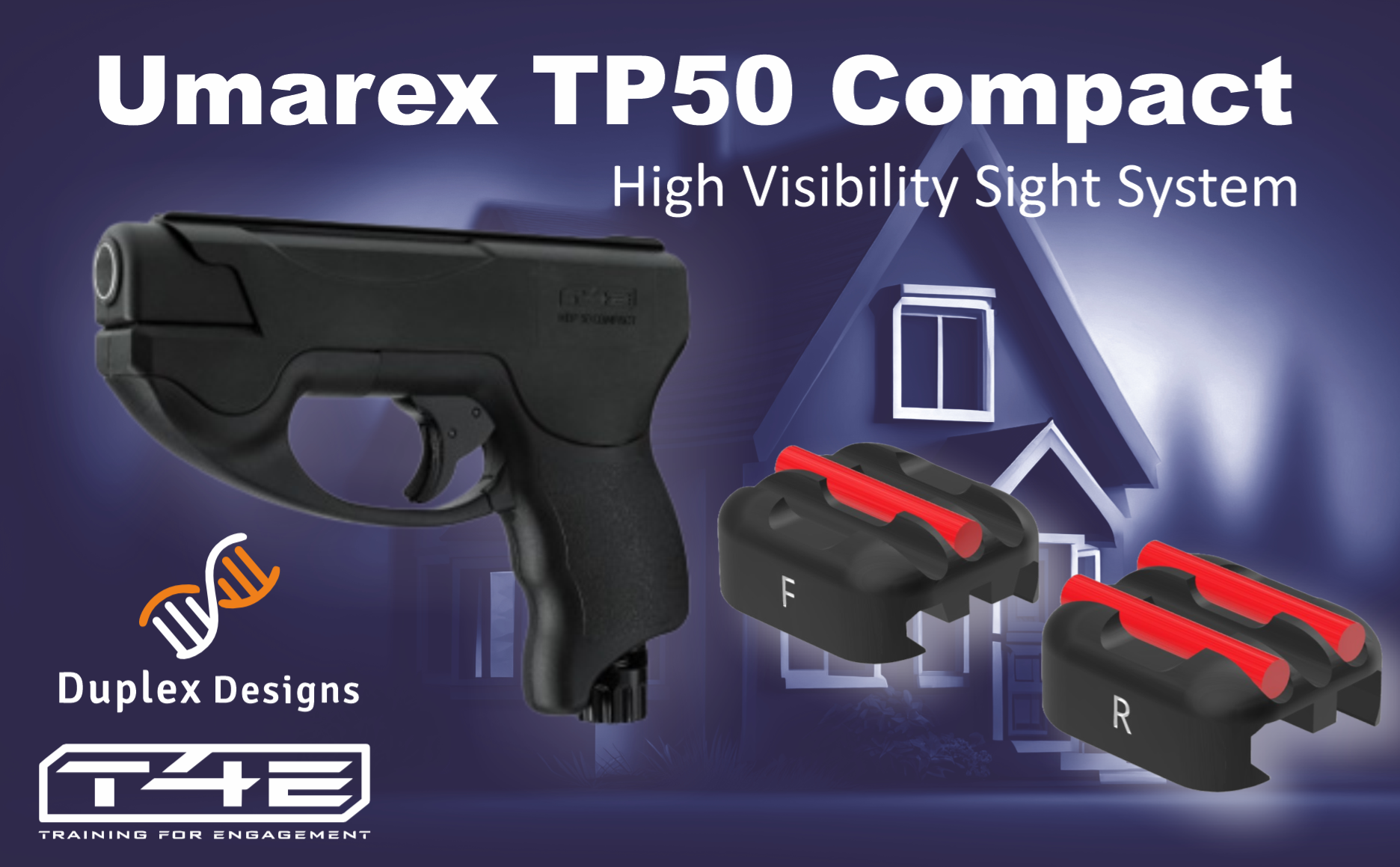 Umarex T4E TP50 Compact Sight Systems